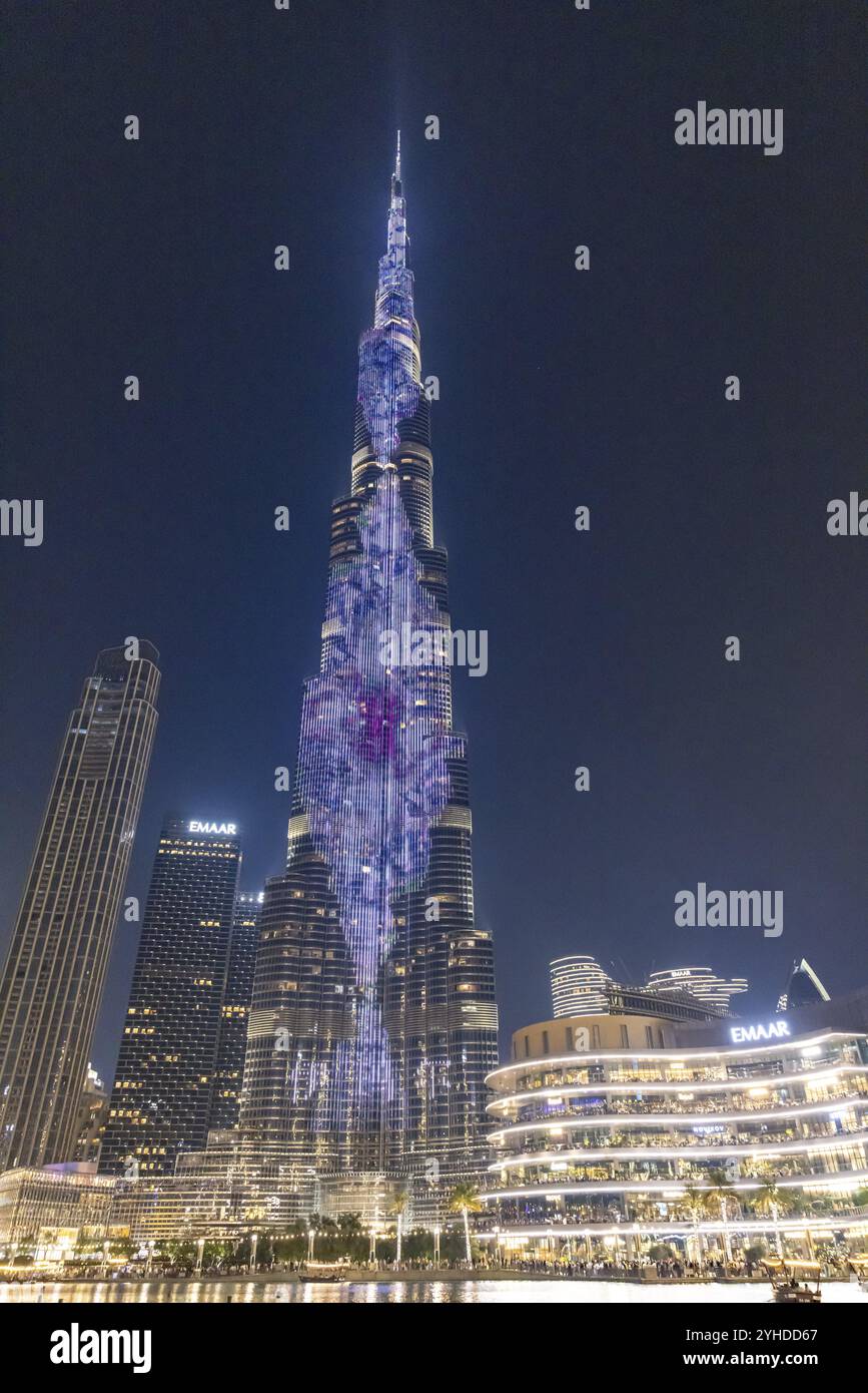 Burj Khalifa, Dubai, United Arab Emirates, Asia Stock Photo - Alamy