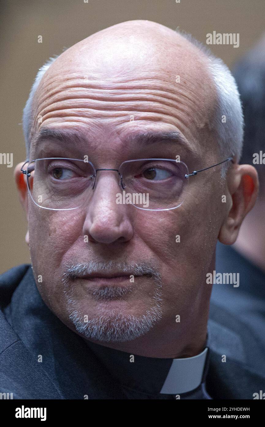 **NO LIBRI** Italy, Rome, Vatican, 2024/11/11 Father Francesco Occhetta ...