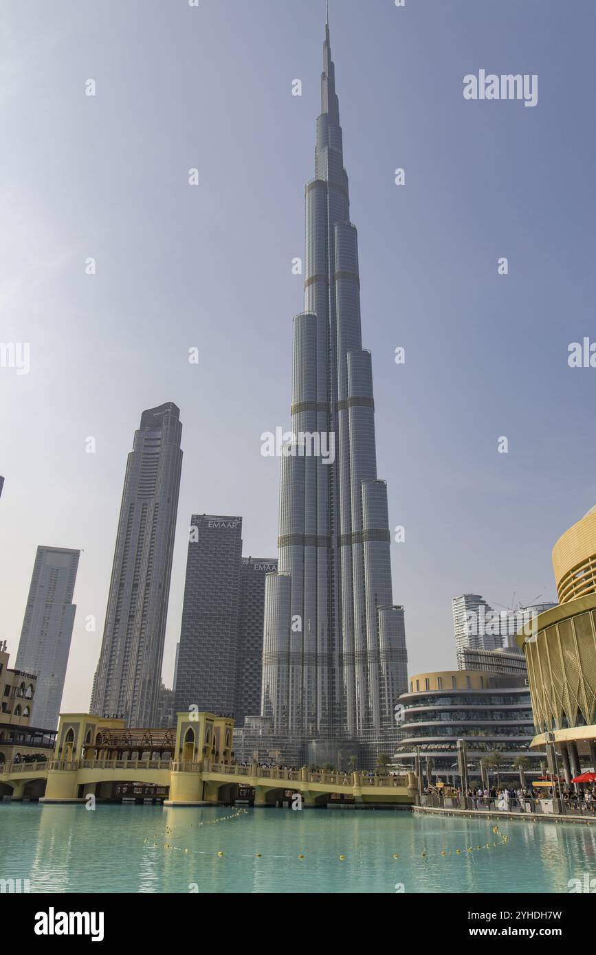 Burj Khalifa, Dubai, United Arab Emirates, Asia Stock Photo - Alamy