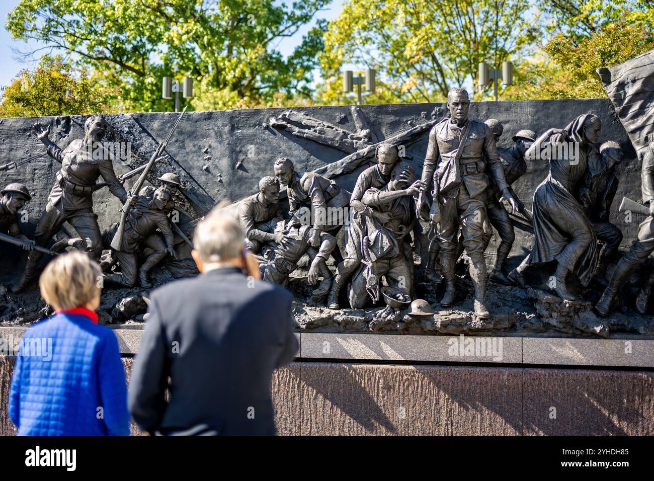 National World War I Memorial Sculptural Relief Washington DC ...