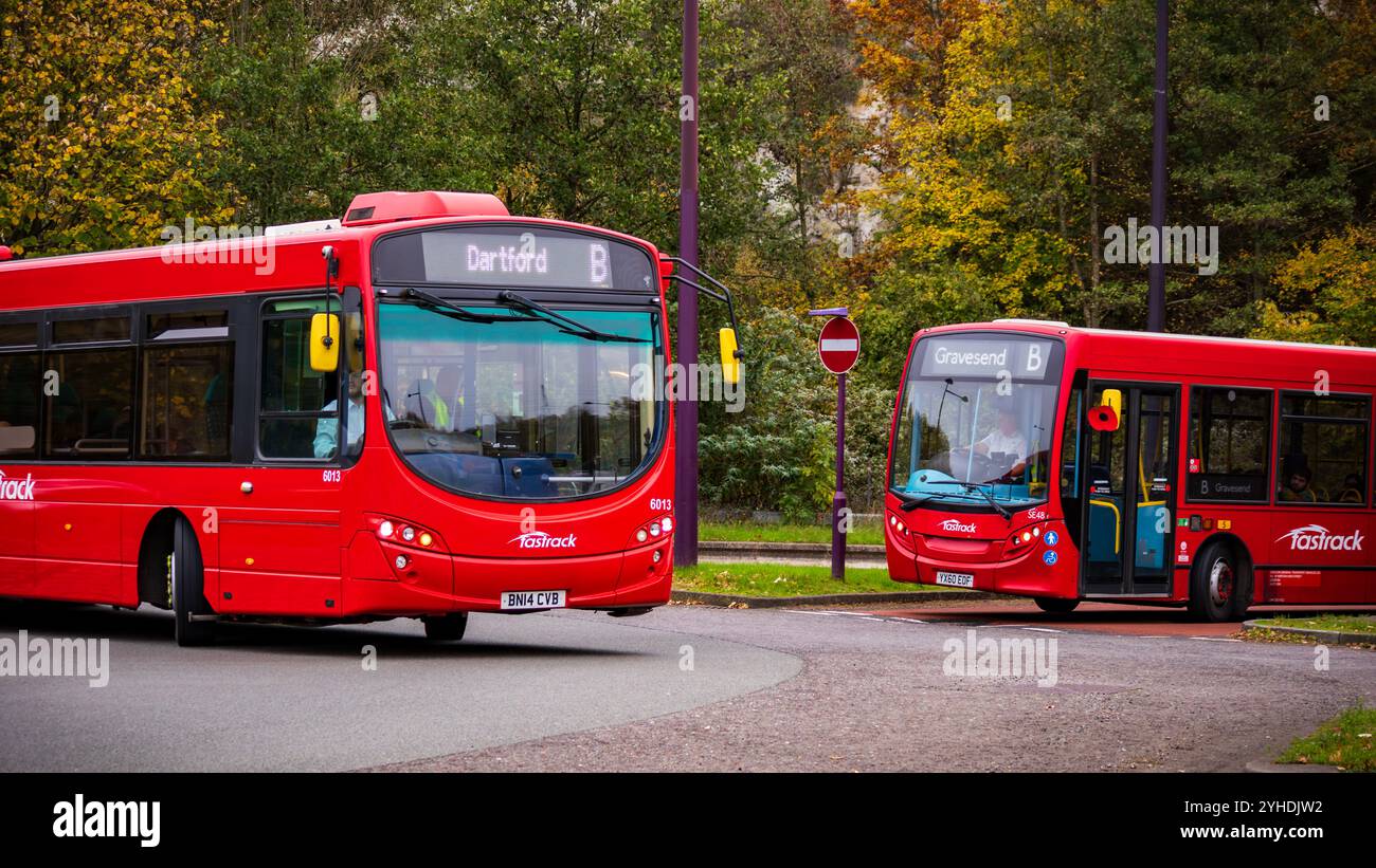 Bus - Bluewater Bus Station - BN14 CVB & YX60 EOF - Fastrack (operated ...