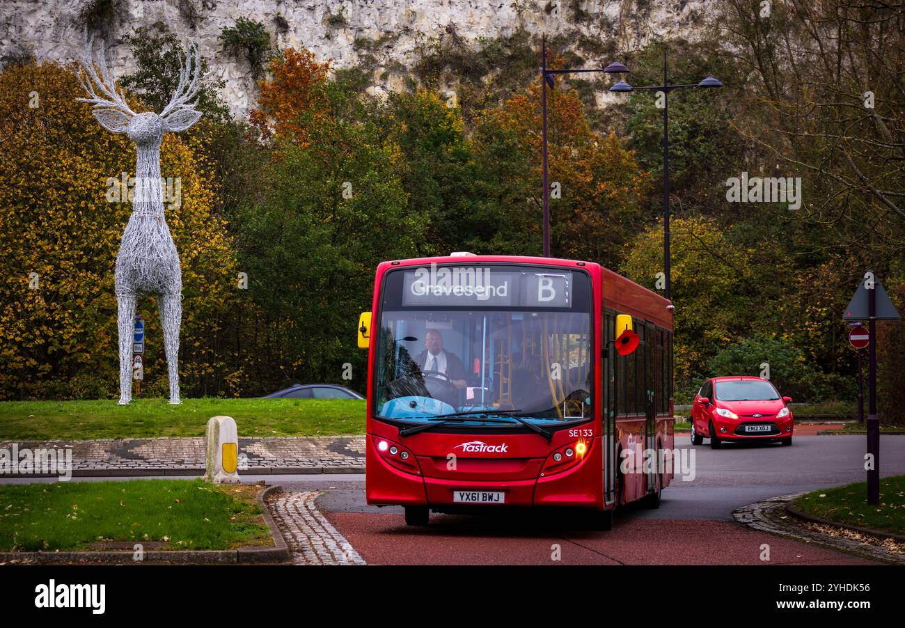 Bus - Bluewater Bus Station - YX61 BWJ - ADL Enviro200 - Fastrack ...