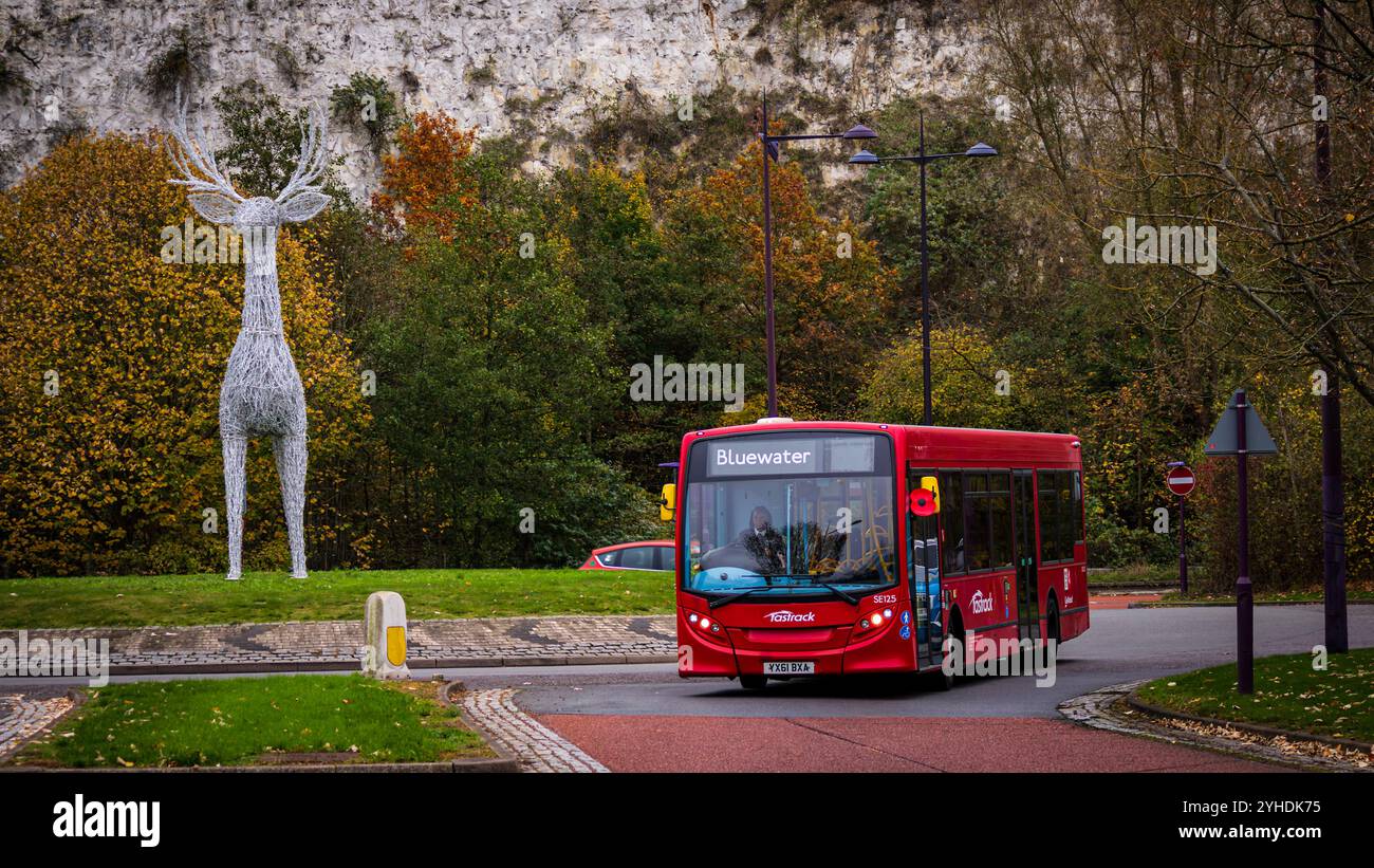 Bus - Bluewater Bus Station - YX61 BXA - ADL Enviro200 - Fastrack ...