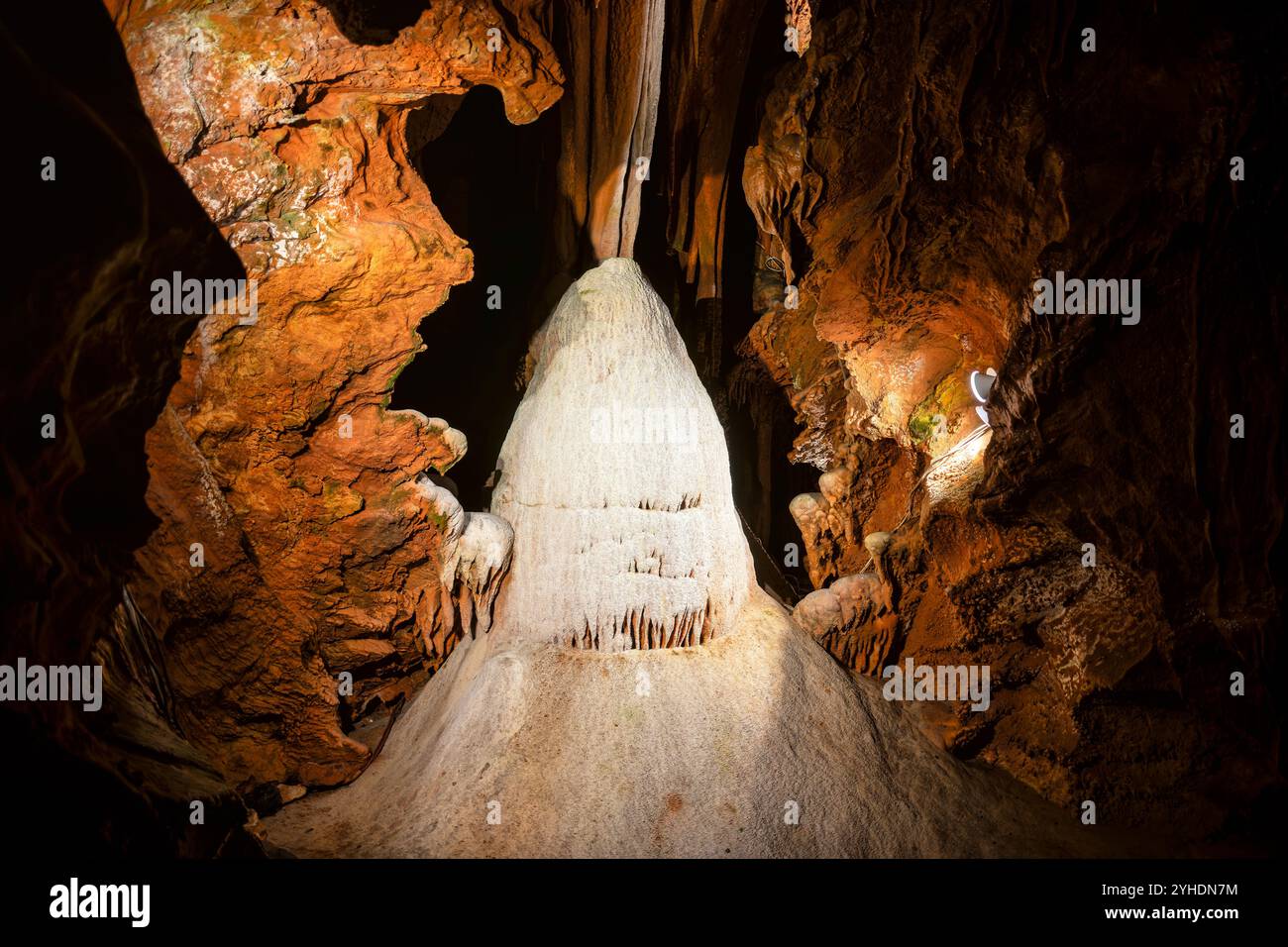 QUICKSBURG, Virginia — The Capitol Dome formation at Shenandoah Caverns ...