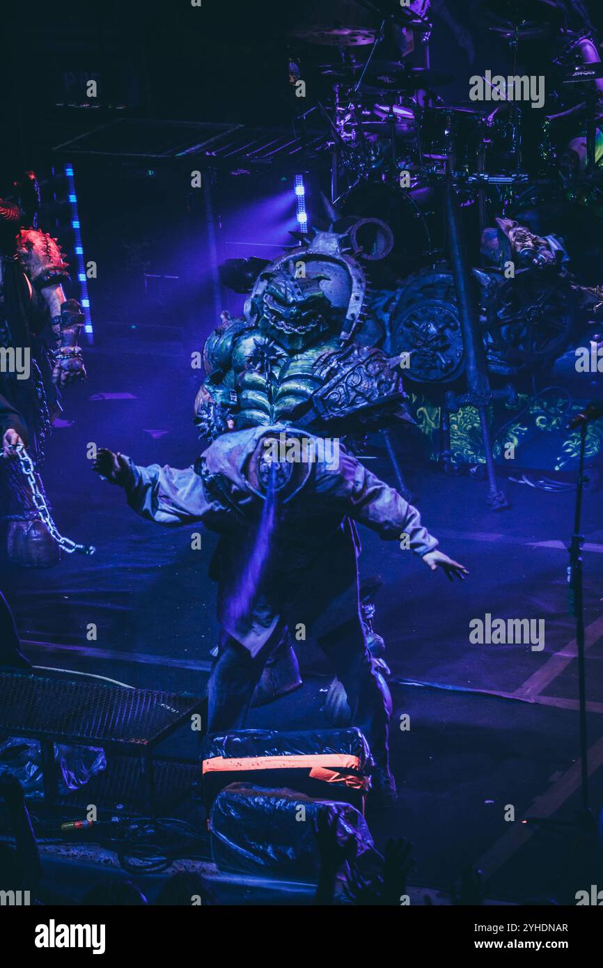 Richmond VA, USA, 9th Nov 2024, GWAR performing at The National, Credit ...