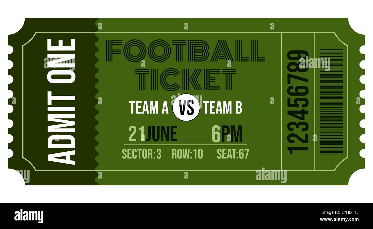 Football admission hi-res stock photography and images - Alamy