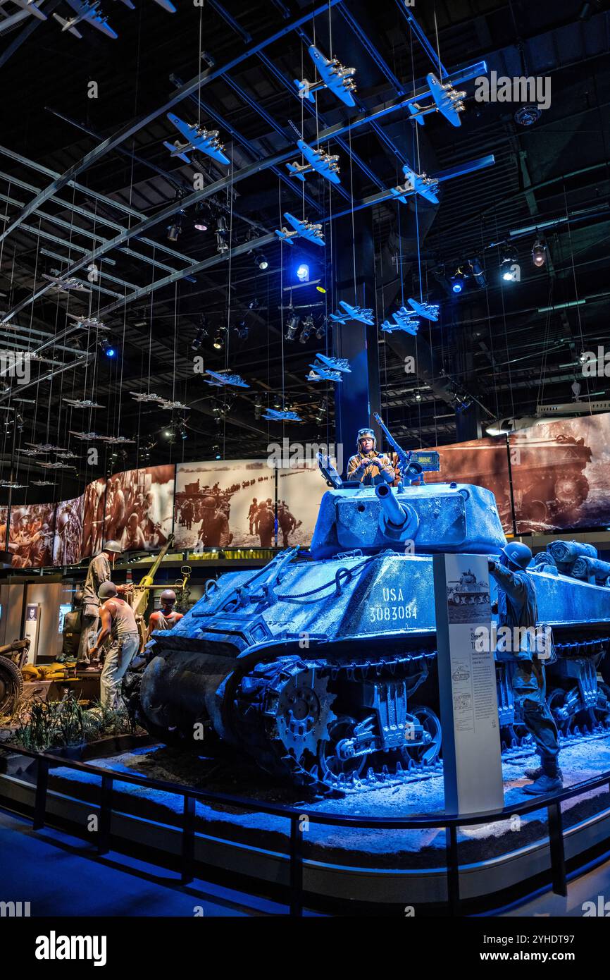 FORT BELVOIR, Virginia — The M4 Sherman tank exhibit at the National ...