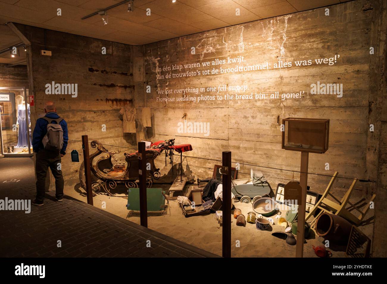 Watersnoodmuseum in Ouwerkerk, museum about the flood disaster of 1953, Schouwen-Duiveland ...