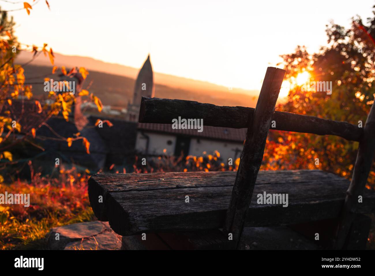 Rustic village setting hi-res stock photography and images - Alamy