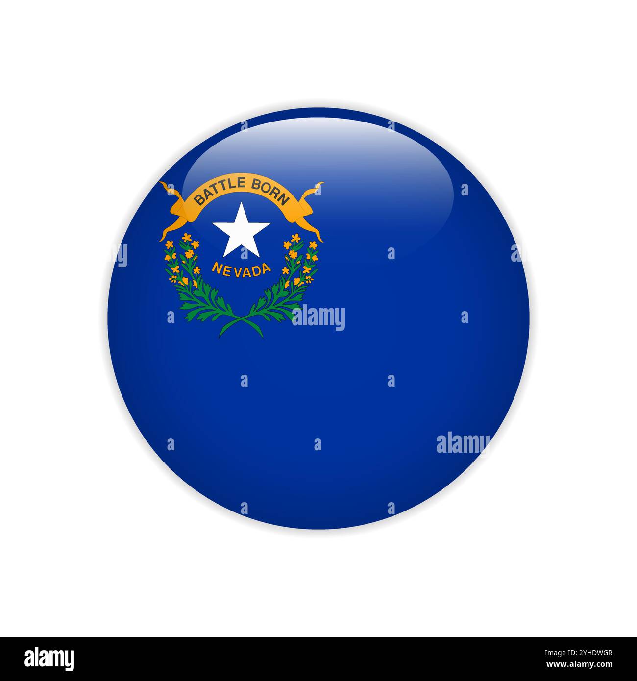 Round flag united states Cut Out Stock Images & Pictures - Alamy