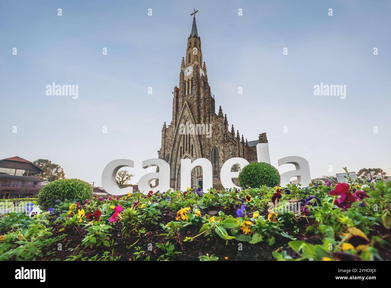 Cathedral of Stone and Canela City Sign (Catedral de Pedra) - Church of ...