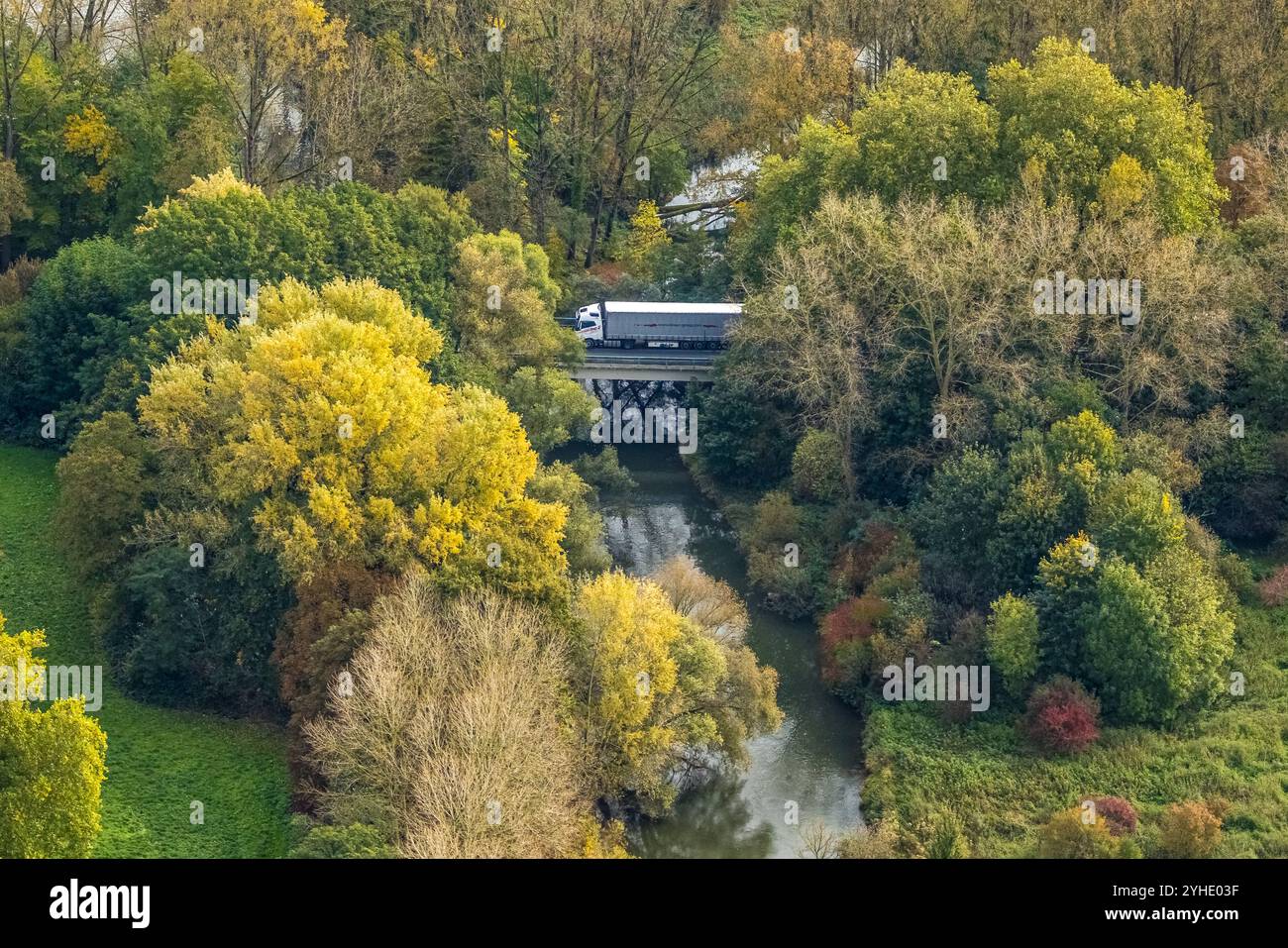 Brücke über den fluss lippe hi-res stock photography and images - Alamy