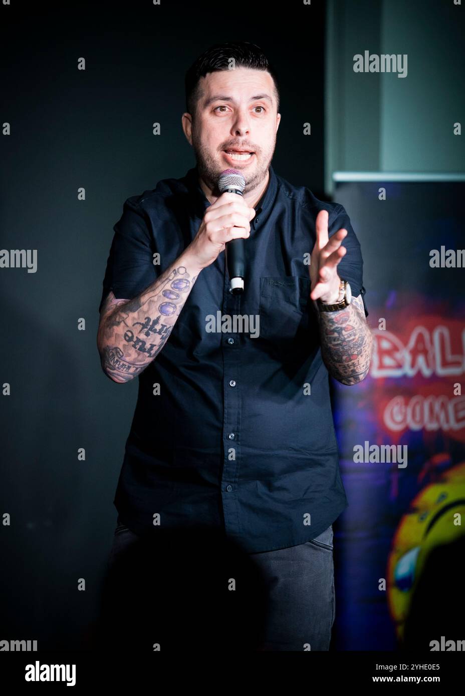 Stevie Rae, Balls Out Comedy Club, Cliffs Pavilion, Southend © Clarissa ...