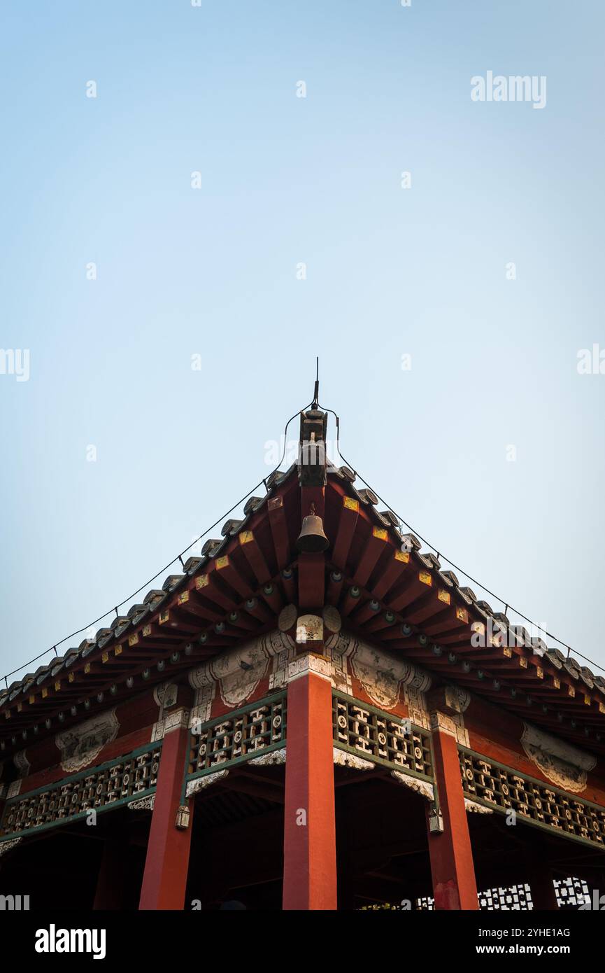 Dai Temple, Taian, Shandong province, China, Asia Stock Photo - Alamy