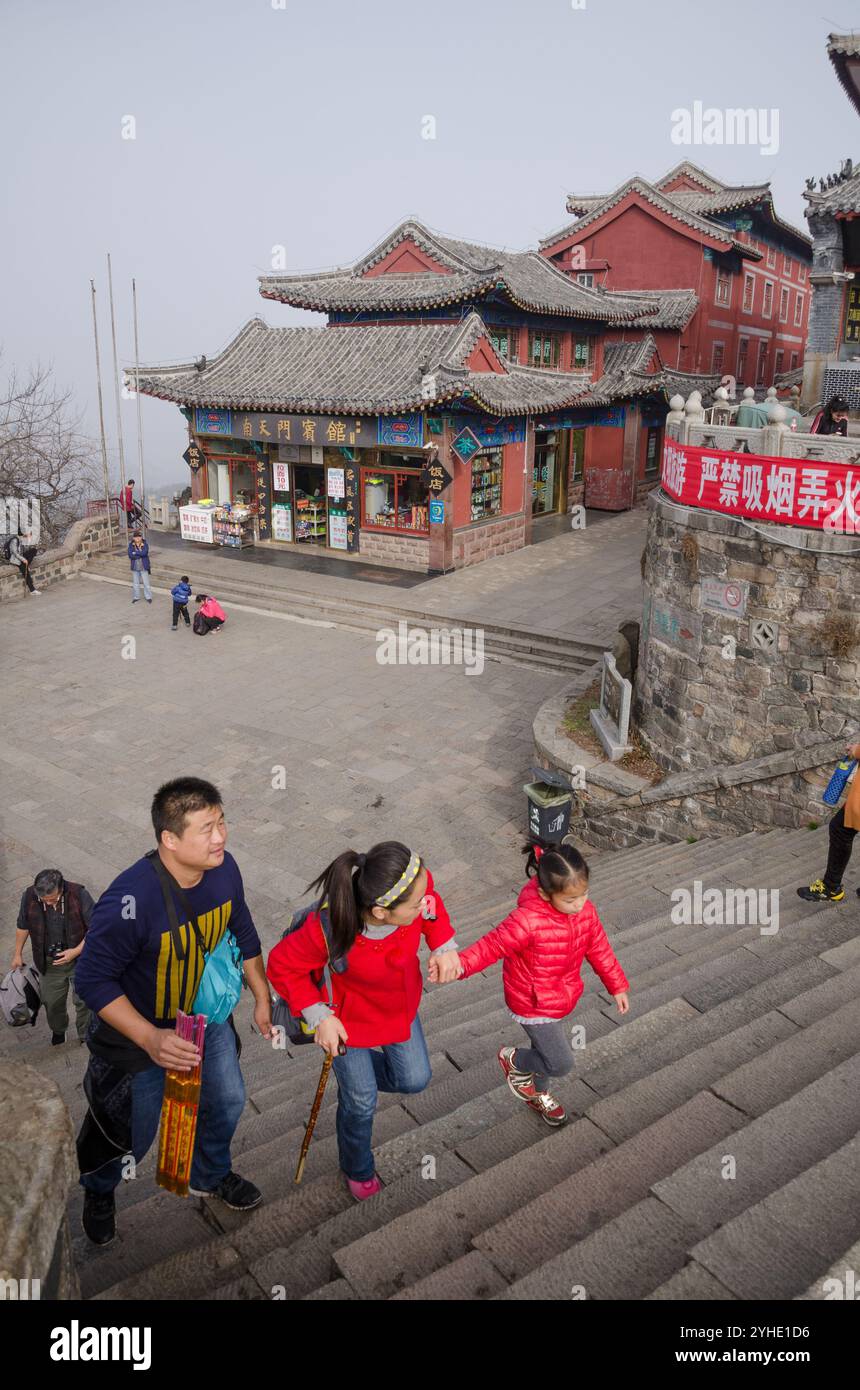 Mt. Taishan, Taian, Shandong province, China, Asia Stock Photo - Alamy