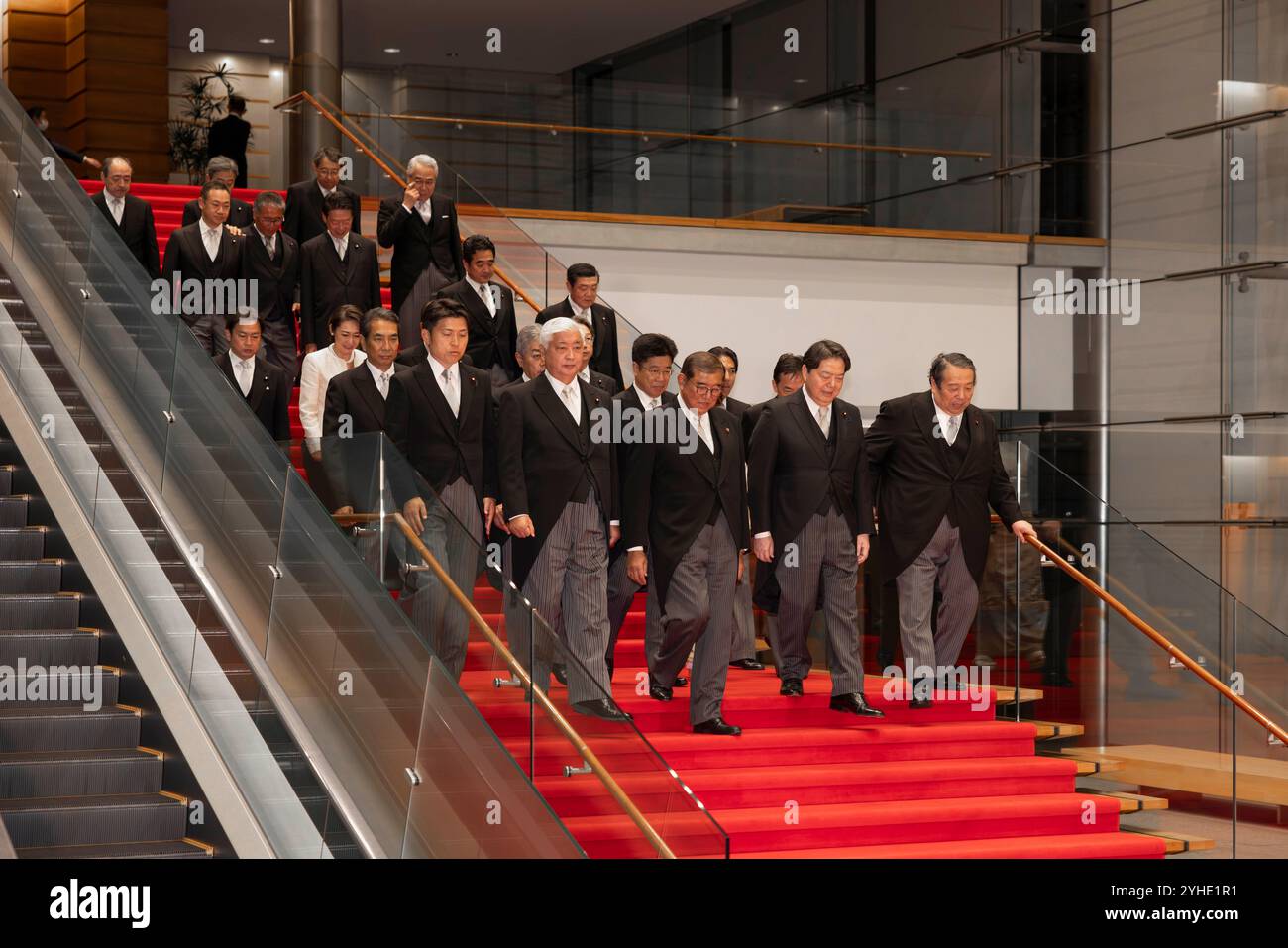 Tokyo, Japan. 11th Nov, 2024. Japanese Prime Minister Shigeru Ishiba ...