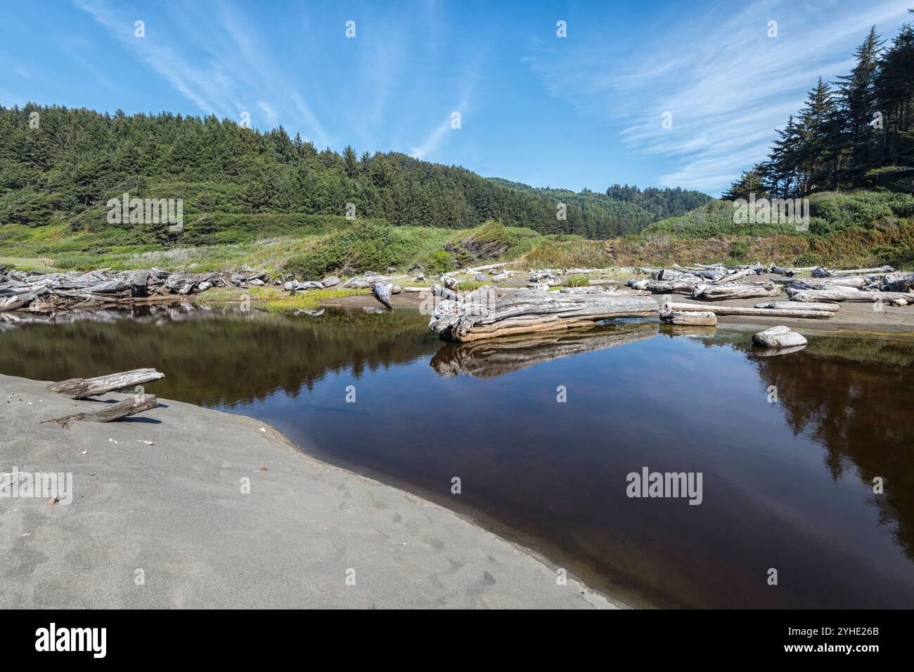 Wilson Creek Beach. Northern California, USA Stock Photo - Alamy