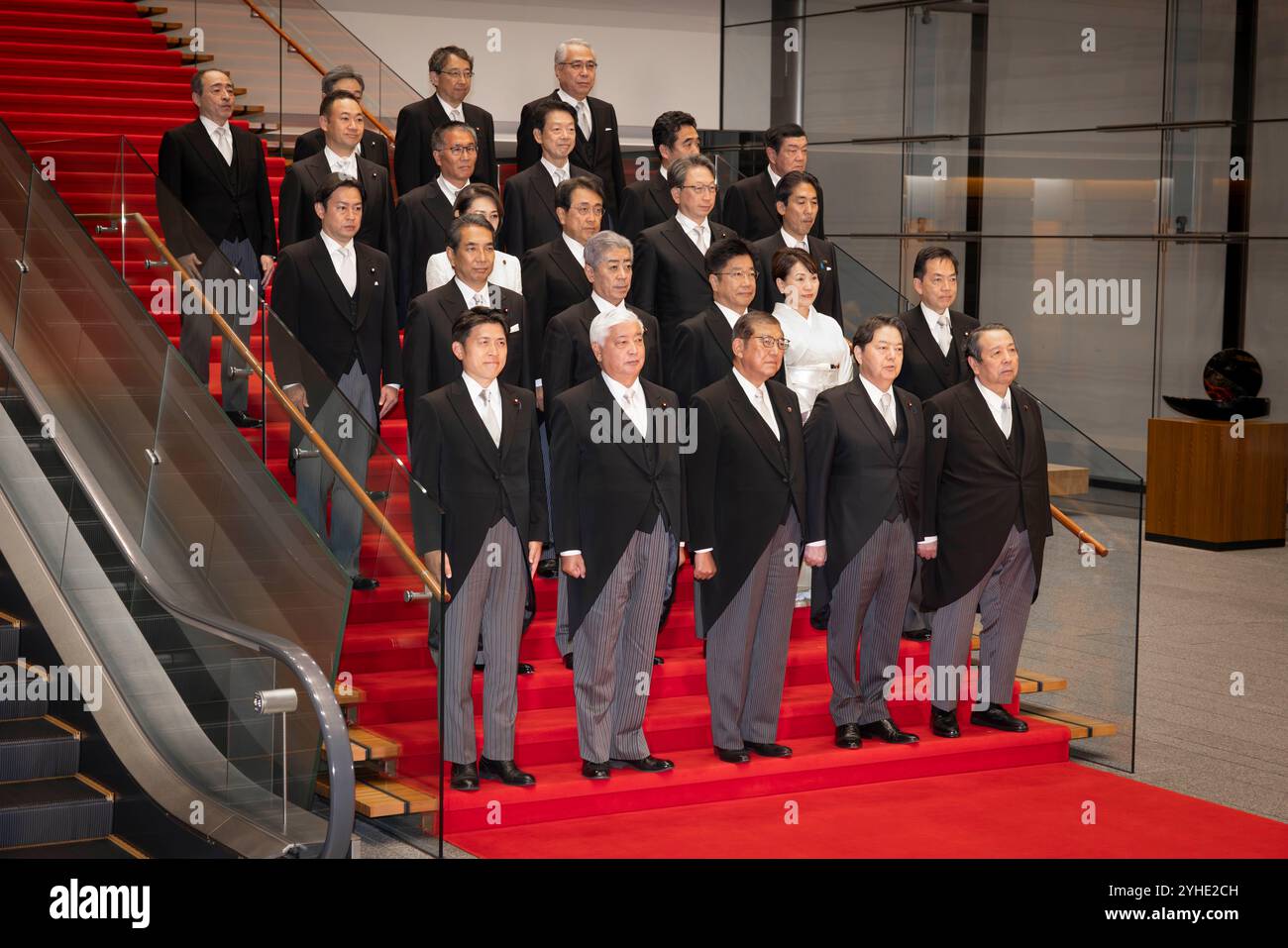 Tokyo, Japan. 11th Nov, 2024. Japanese Prime Minister Shigeru Ishiba ...