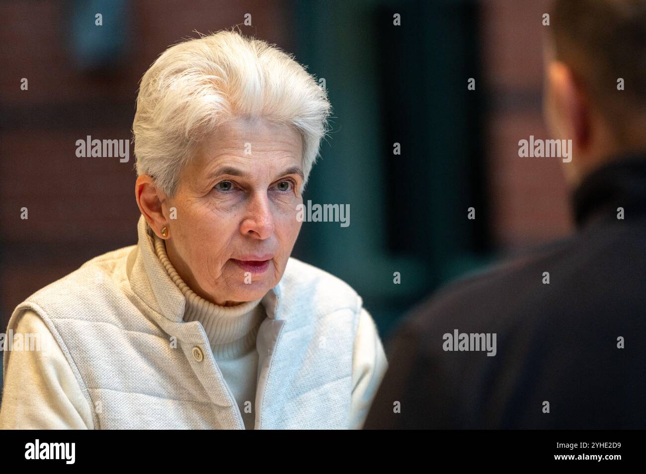 Berlin, Germany. 11th Nov, 2024. The defense politician Marie-Agnes ...