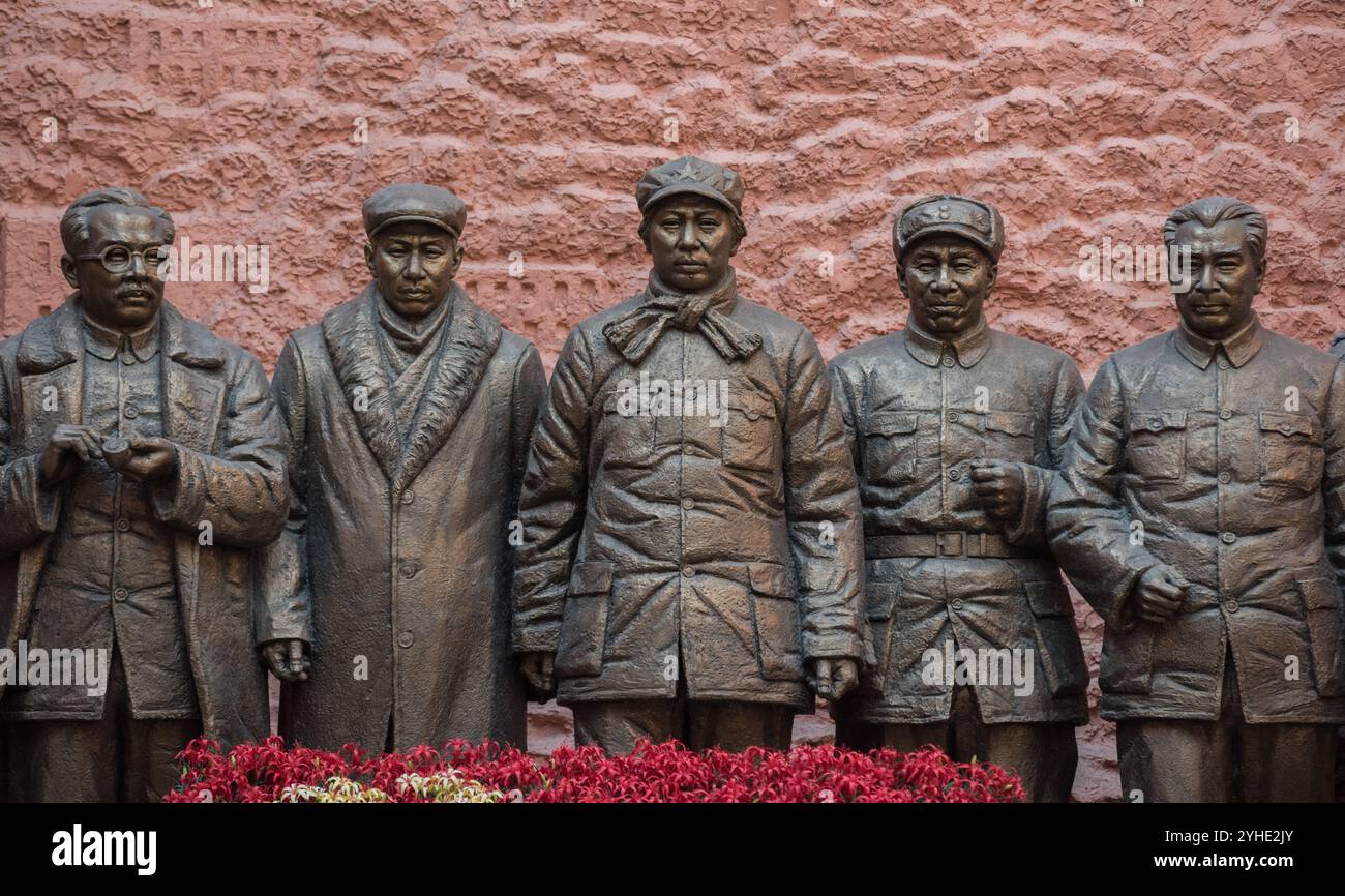 Yanan Revolutionary Memorial Hall, Yan'an, Shaanxi Province, China ...