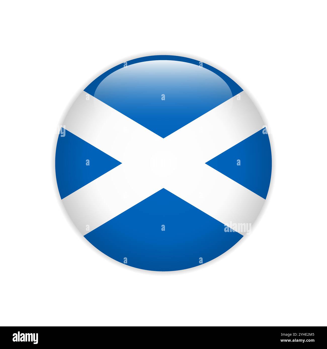 Scottish symbolic flag Stock Vector Images - Alamy
