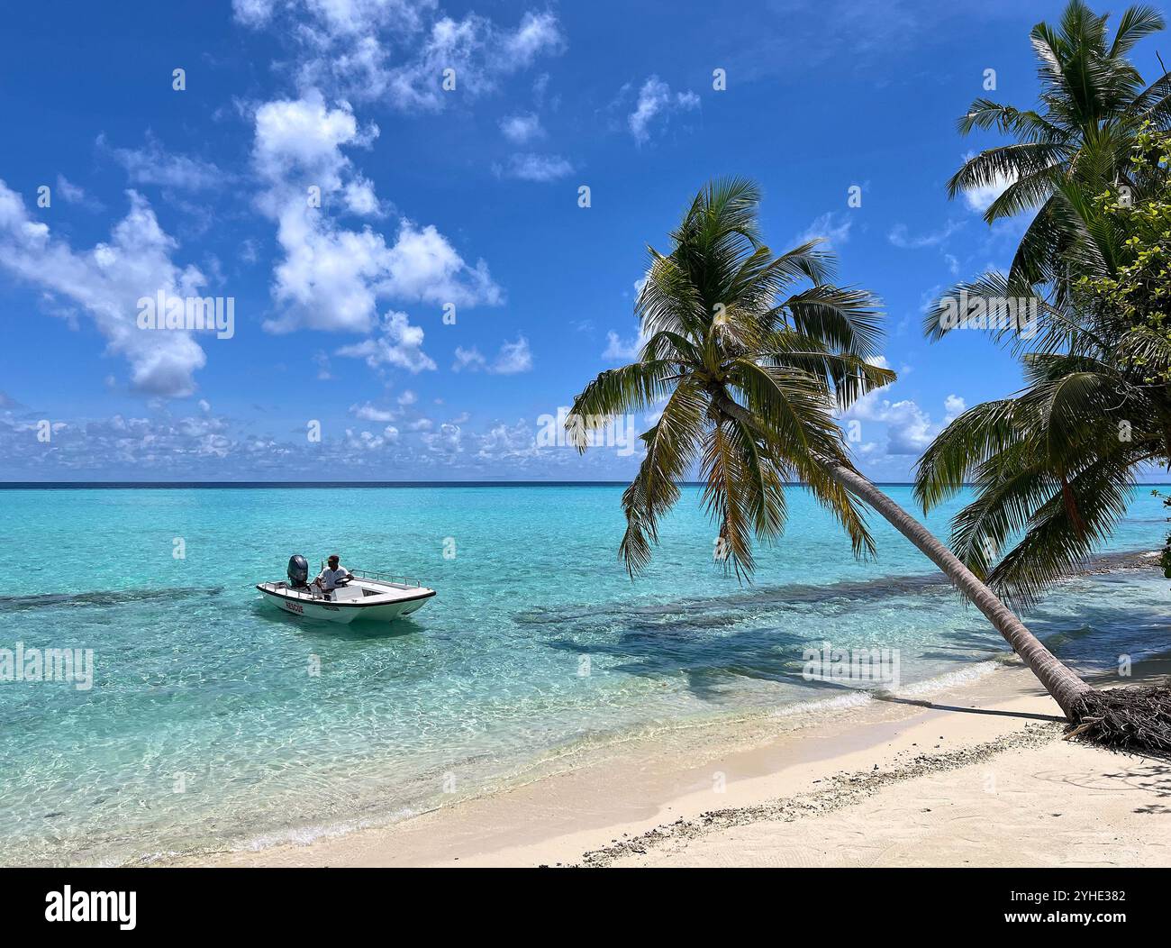 Hotel COMO Maalifushi on the Maldives Thaa-Atoll in the Indian Ocean in ...