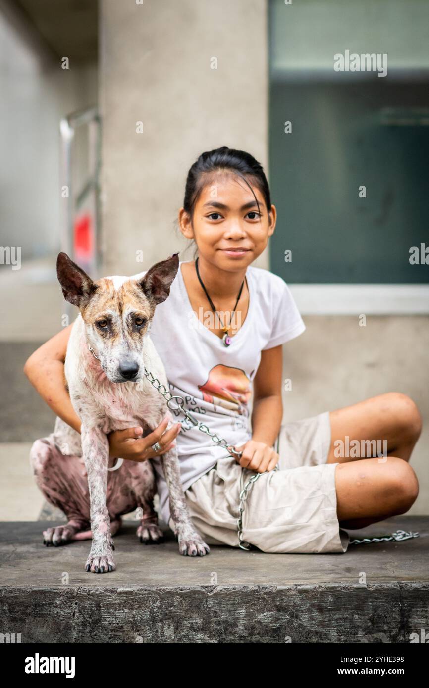 Beautiful asian girl in street hi-res stock photography and images - Alamy