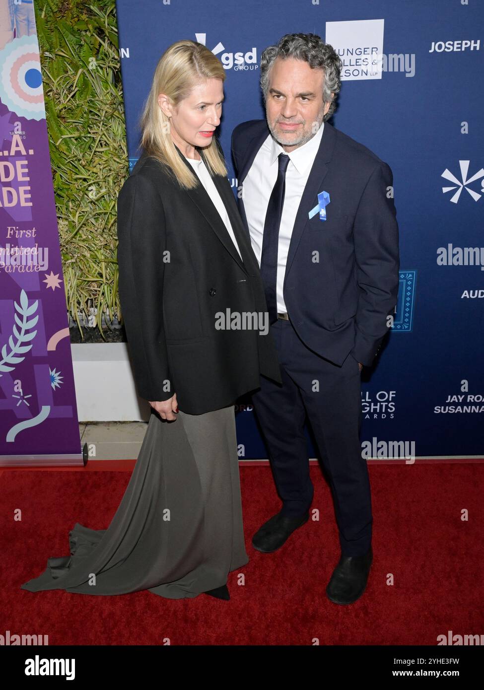 November 10, 2024, Beverly Hills, California, USA: Sunrise Ruffalo and ...
