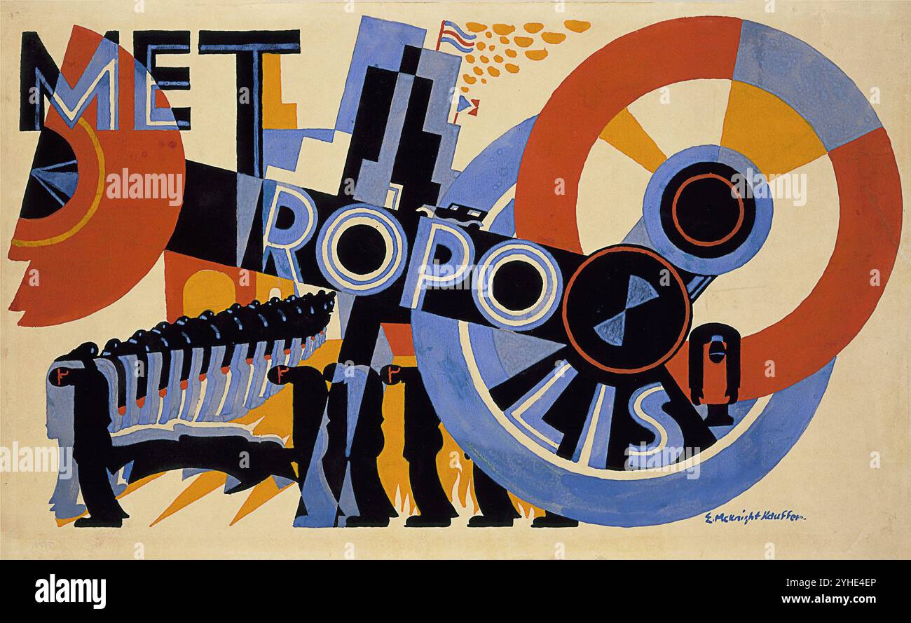 Metropolis film poster hi-res stock photography and images - Alamy