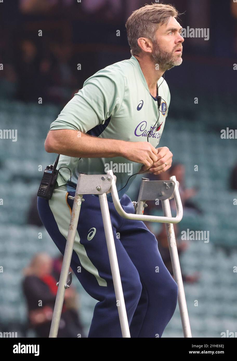 London, UK. 09th Nov, 2024. Australia's Assistant Coach Geoff Parling ...