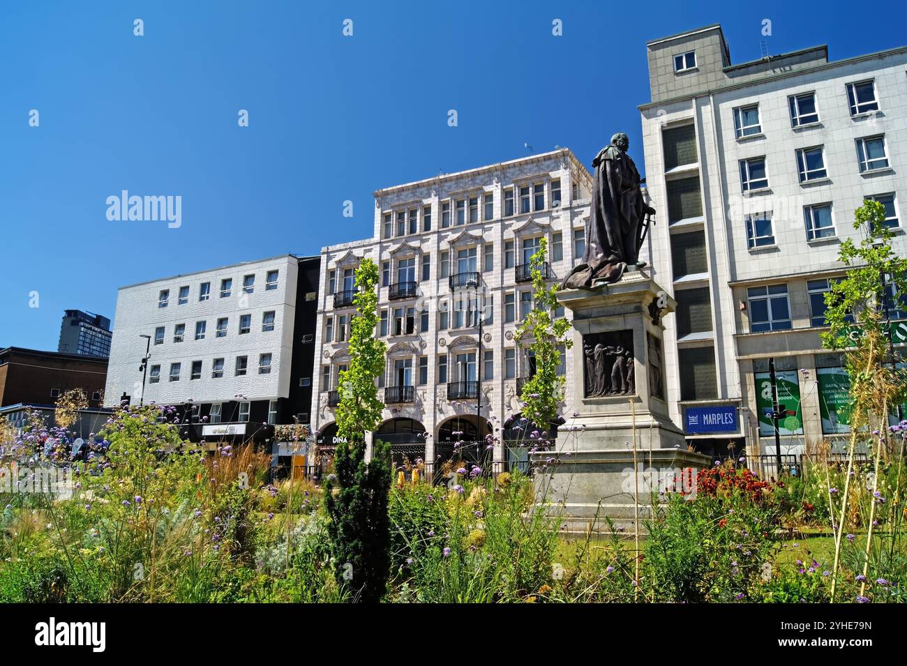 UK, South Yorkshire, Sheffield, Fitzalan Square Stock Photo - Alamy