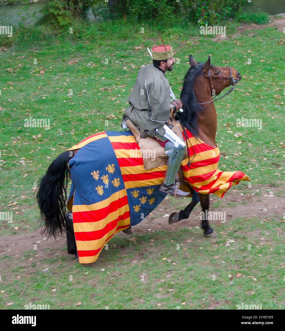 Campamento medieval hi-res stock photography and images - Alamy