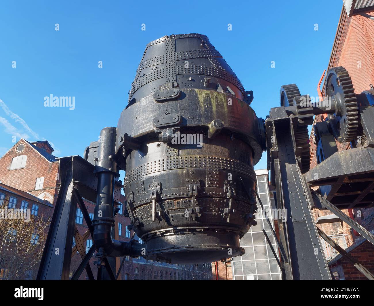 UK, South Yorkshire, Sheffield, Kelham Island Industrial Museum ...