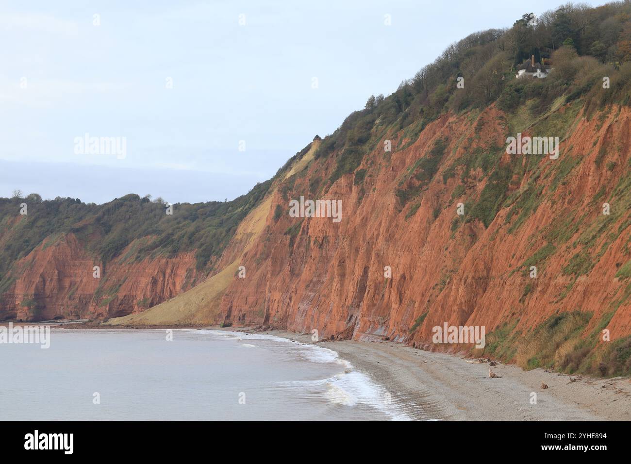 Huge sandstone cliff fall at Jacob's ladder beach October 2024 ...