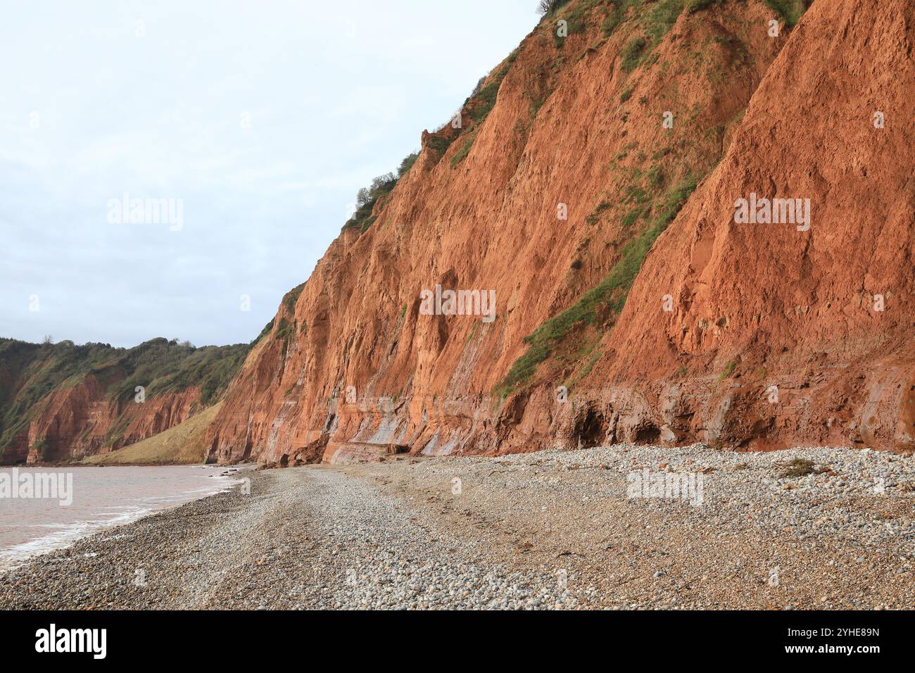 Huge sandstone cliff fall at Jacob's ladder beach October 2024 ...