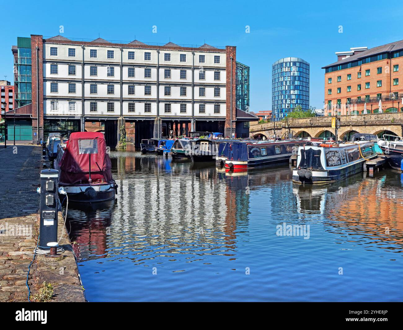 UK, South Yorkshire, Sheffield, Victoria Quays Stock Photo - Alamy