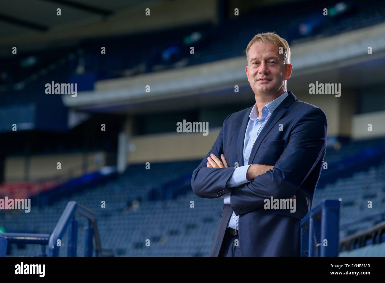 SFA Chief Executive Ian Maxwell at Hampden Park Stock Photo - Alamy