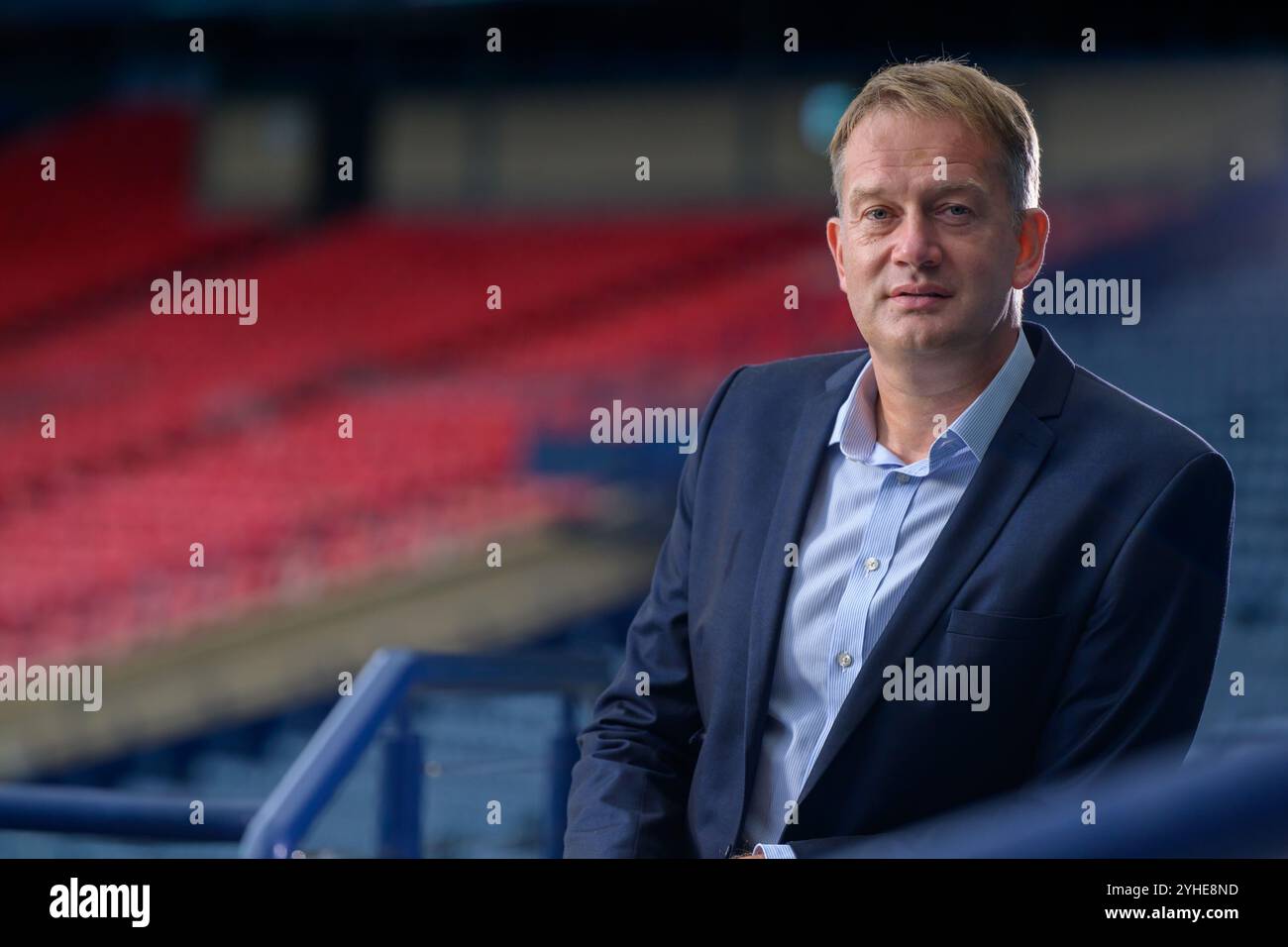 SFA Chief Executive Ian Maxwell at Hampden Park Stock Photo - Alamy