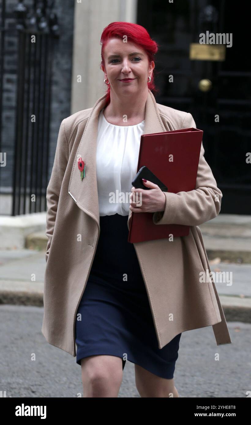 Secretary of State for Transport Louise Haigh leaves 10 Downing Street ...