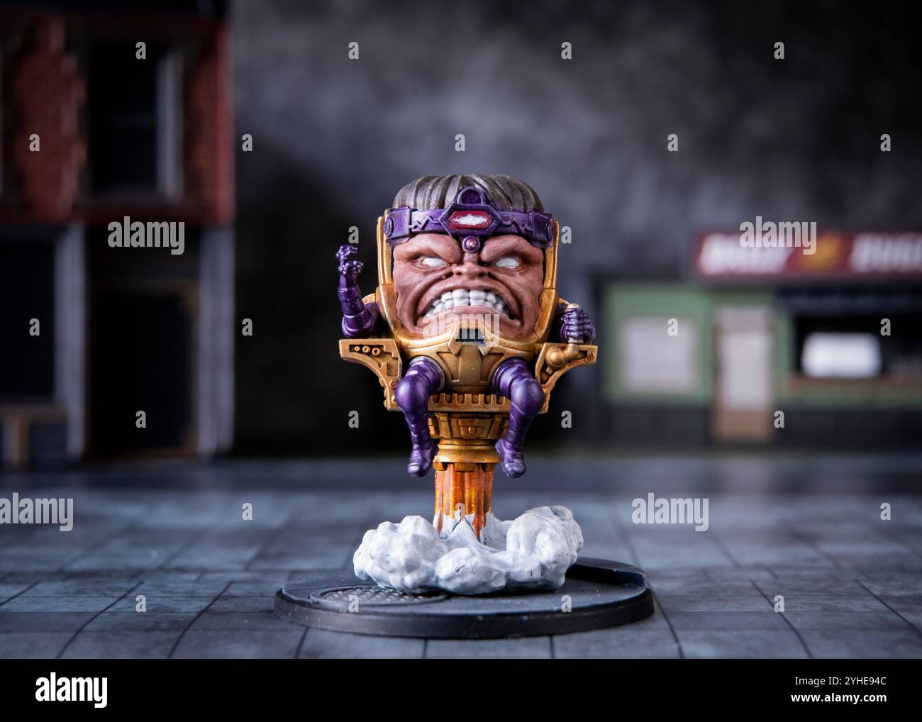 Modok, Marvel Crisis Protocol figure, still life © Clarissa Debenham ...