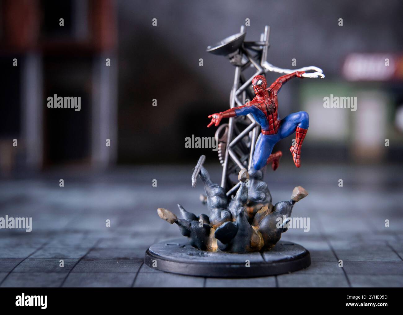 Spiderman, Marvel Crisis Protocol figure, still life © Clarissa ...
