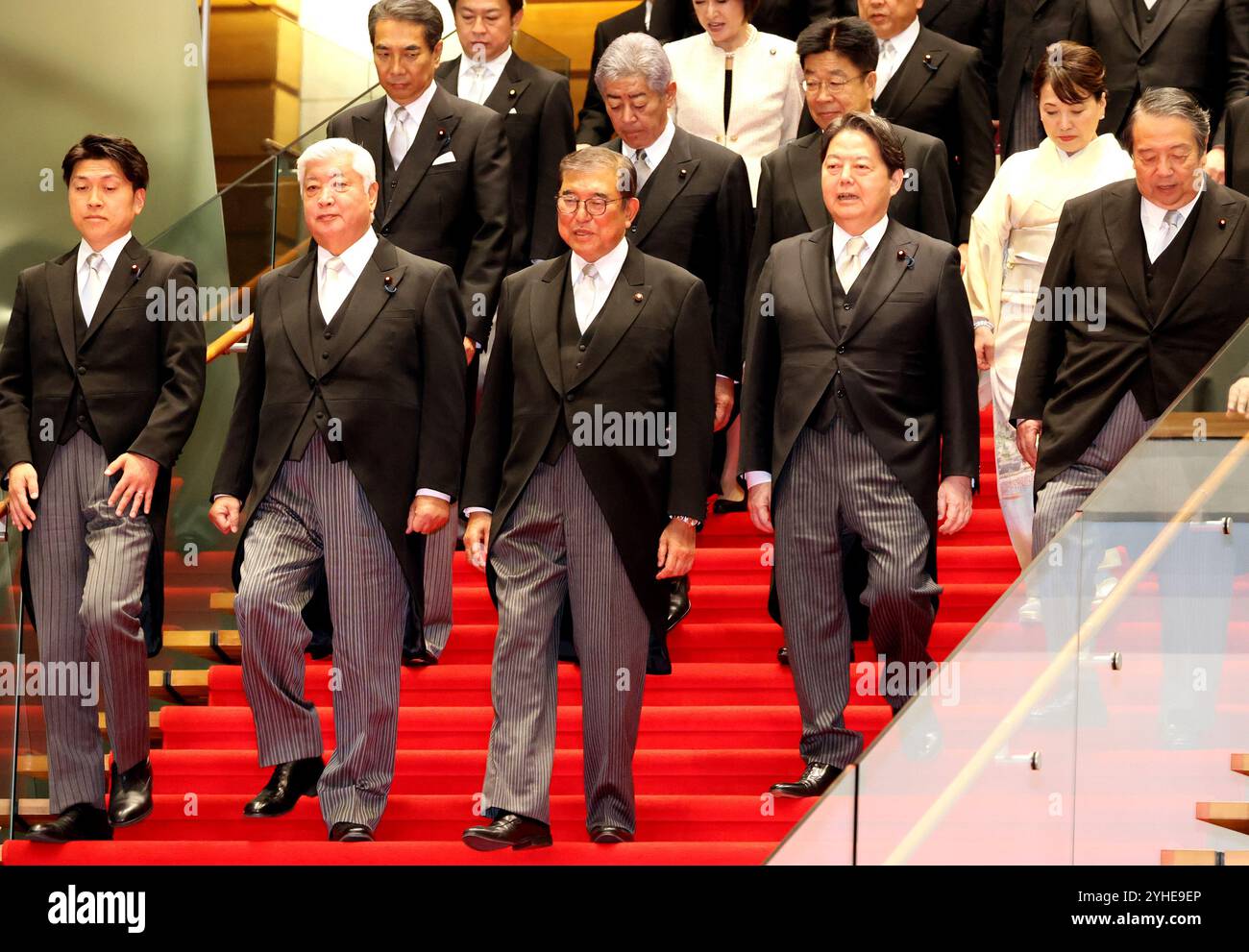 Tokyo, Japan. 11th Nov, 2024. Japanese Prime Minister Shigeru Ishiba ...