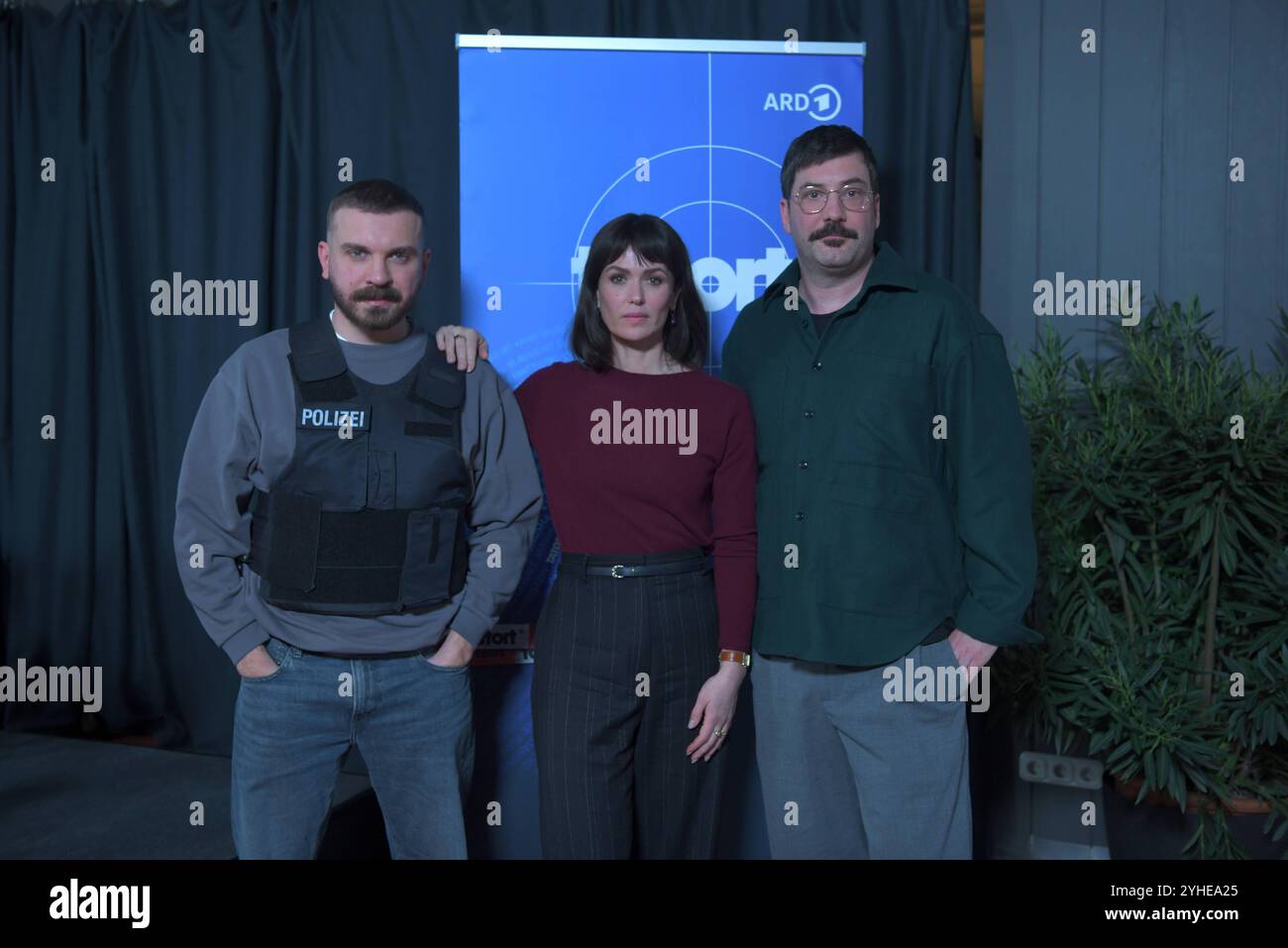 Deutschland, Frankfurt, 11.11.2024 Das neue Ermittlerteam Tatort ...
