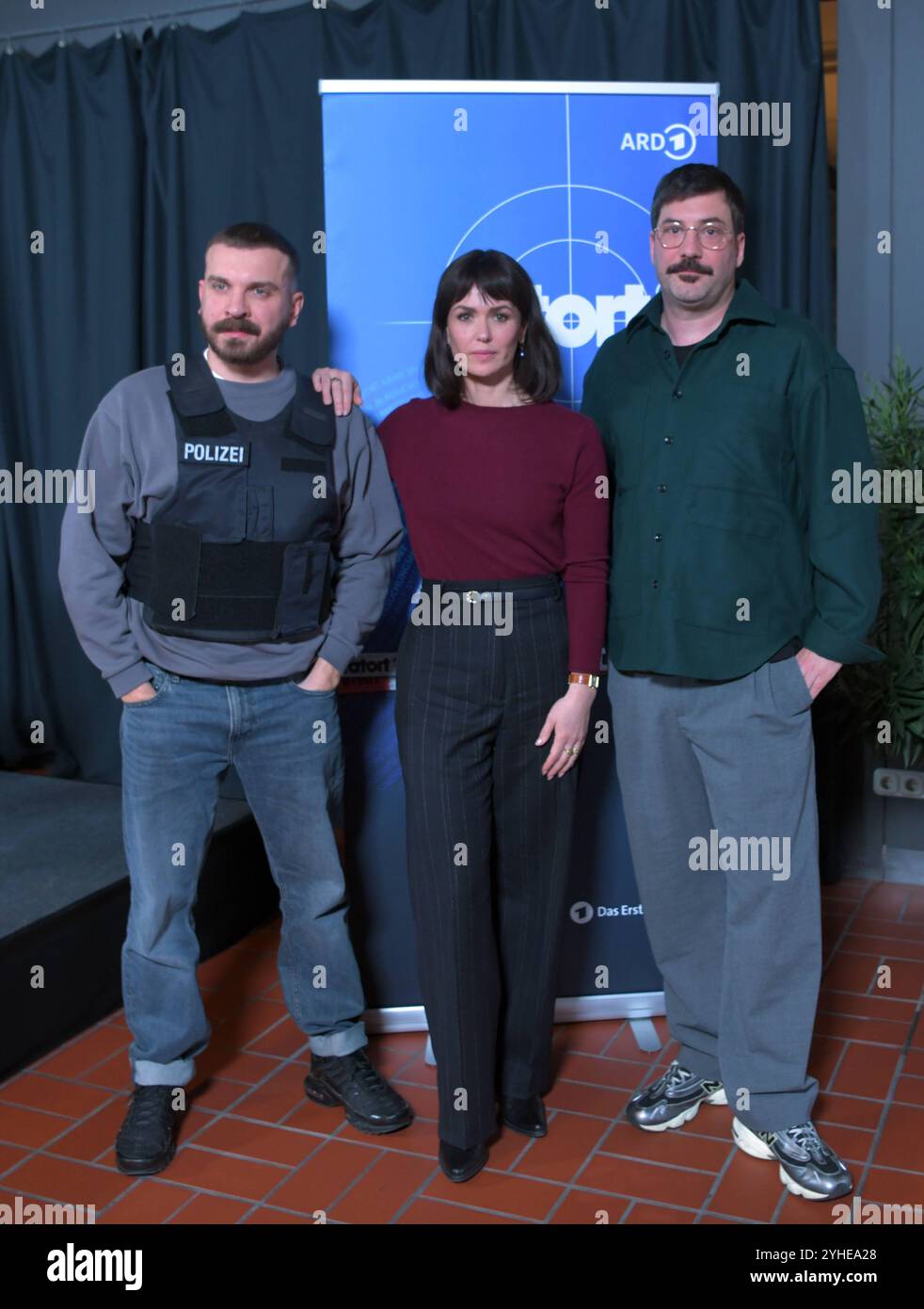 Deutschland, Frankfurt, 11.11.2024 Das neue Ermittlerteam Tatort ...
