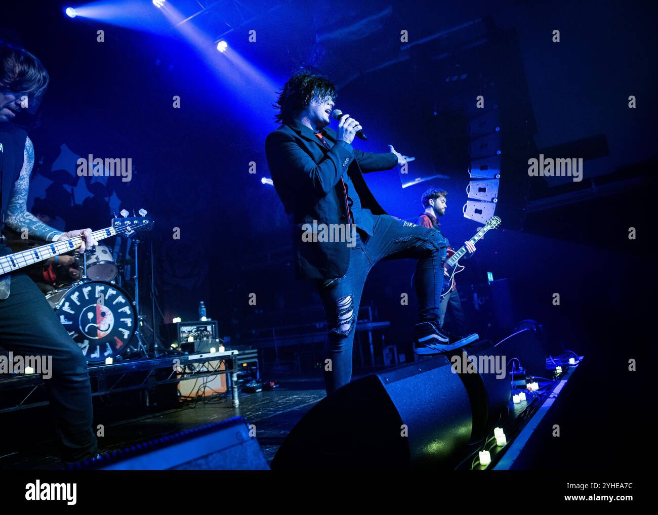 The Black Charade (My Chemical Romance tribute band) performing at O2 ...