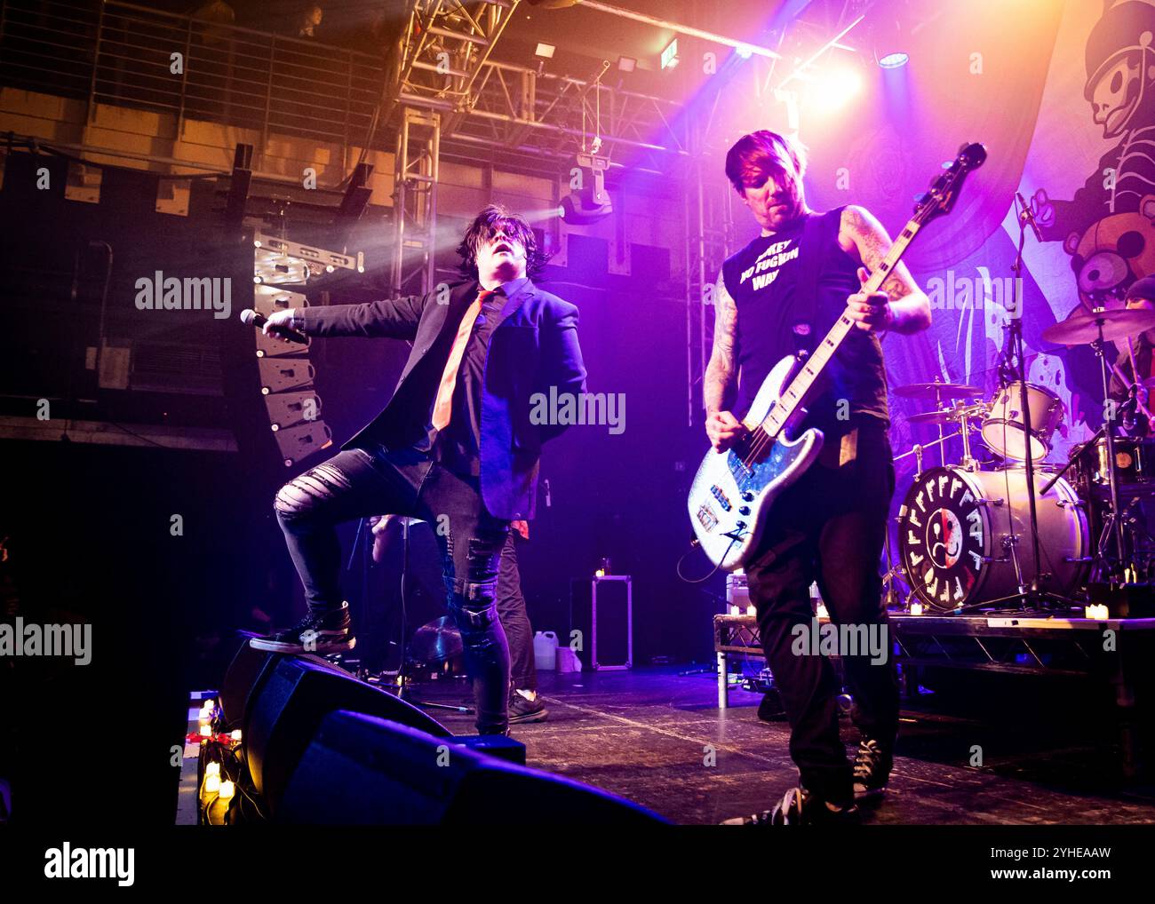 The Black Charade (My Chemical Romance tribute band) performing at O2 ...