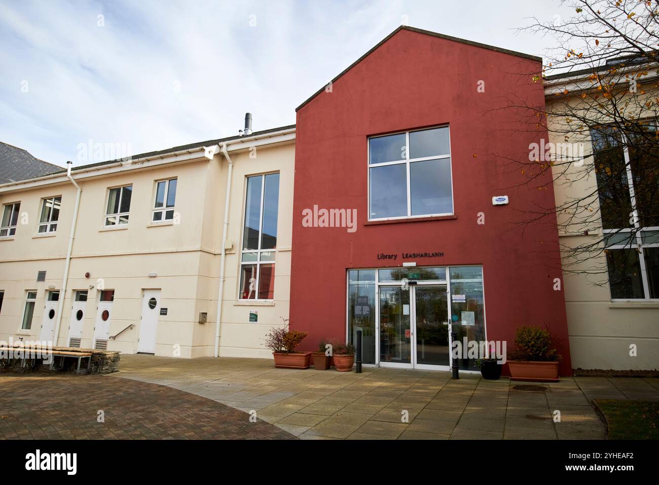 carndonagh library, county donegal, republic of ireland Stock Photo - Alamy