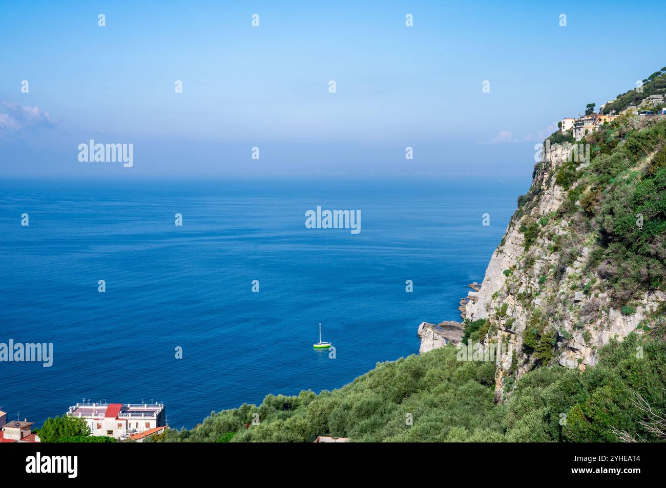 Cliffs in Amalfi Coast Stock Photo - Alamy