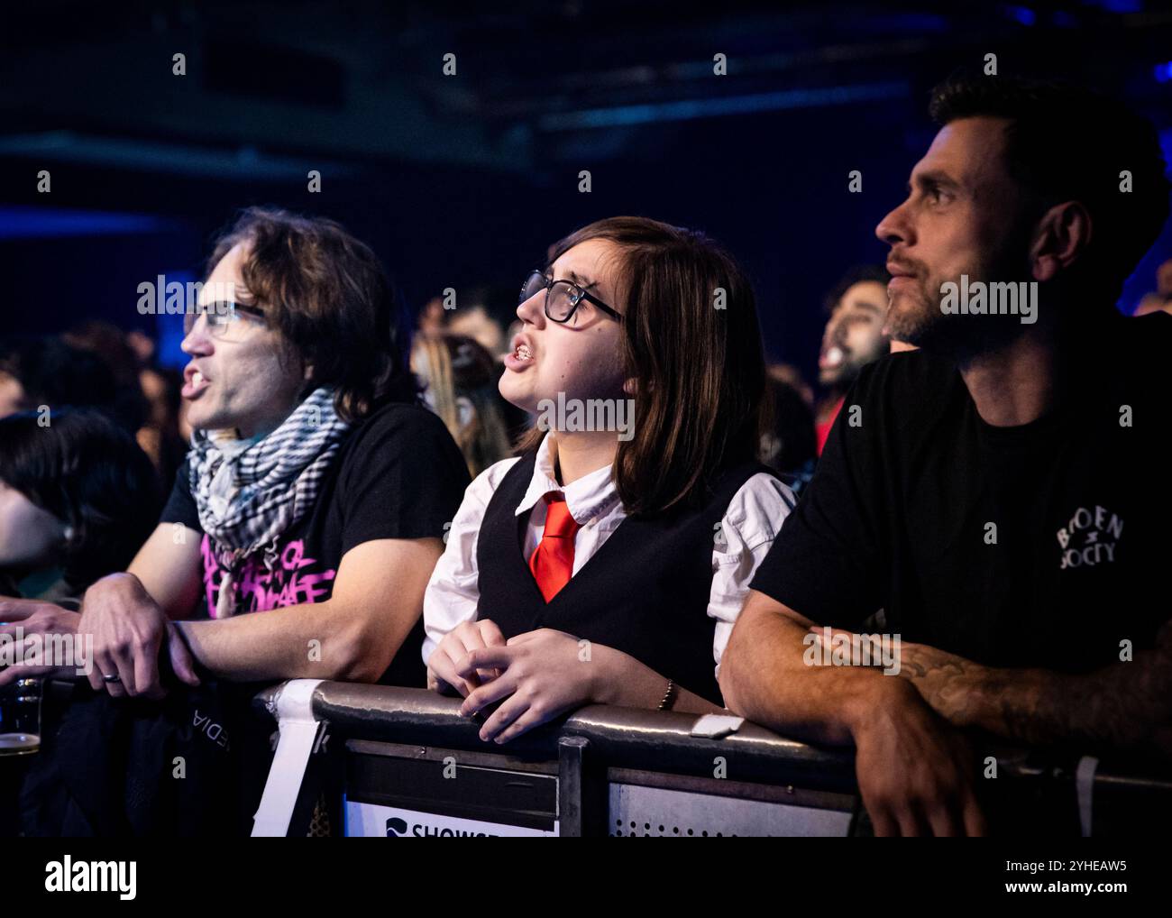 My Chemical Romance and emo music fans at the O2 Academy Islington ...