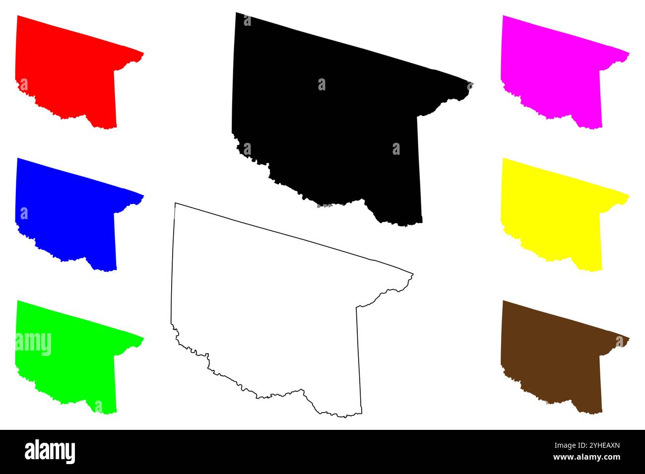 Nottoway county map Stock Vector Images - Alamy